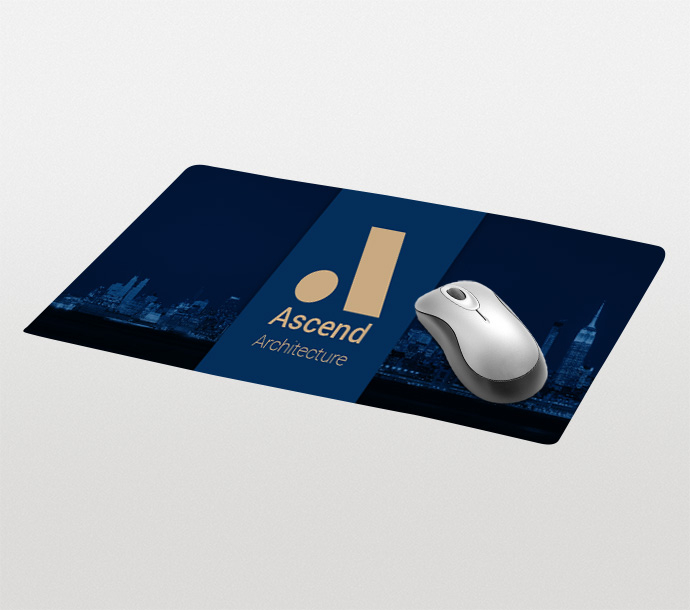Lightweight Mouse Mats - Heatherbank Print